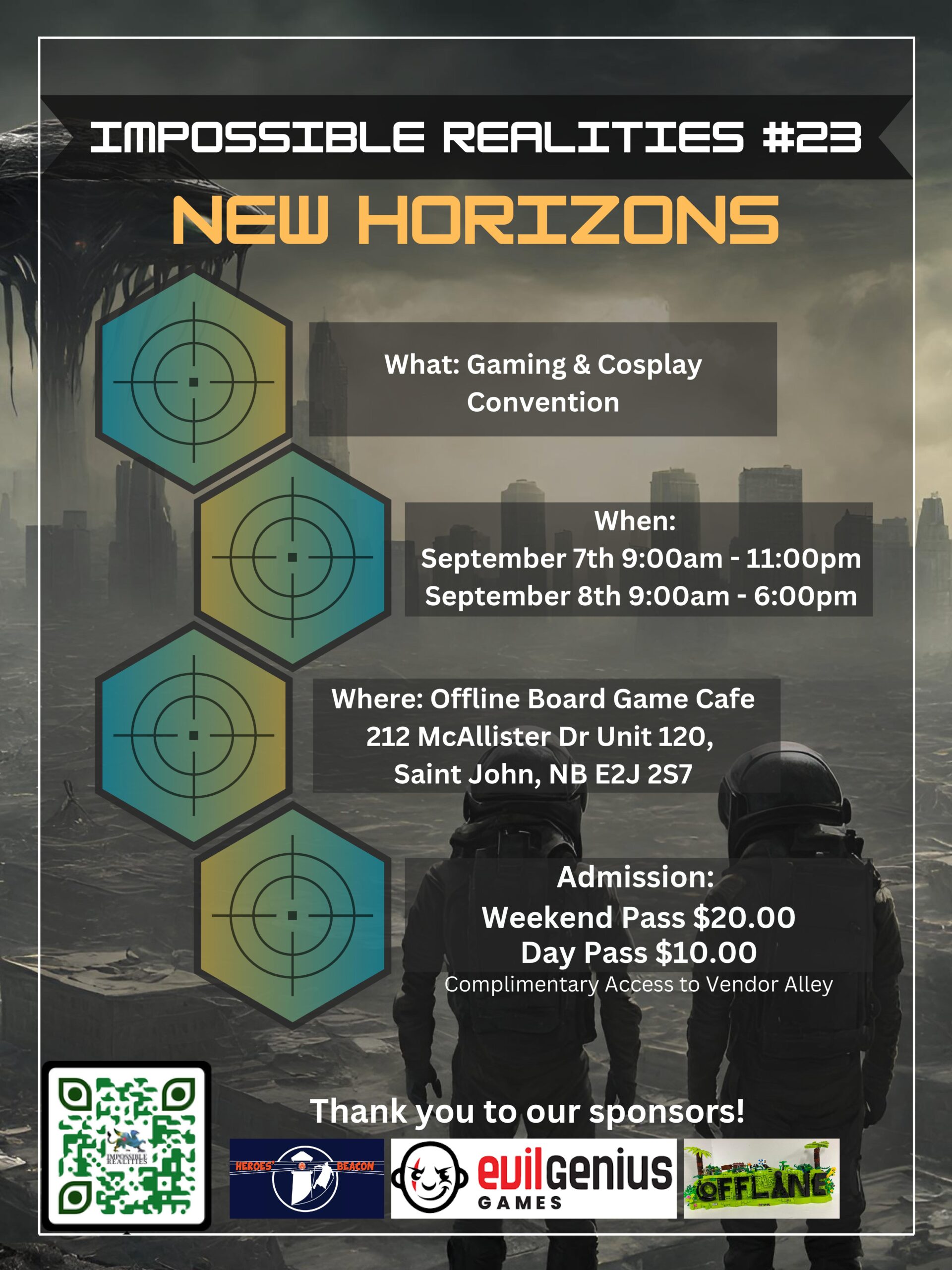 IR#23: New Horizons – Impossible Realities